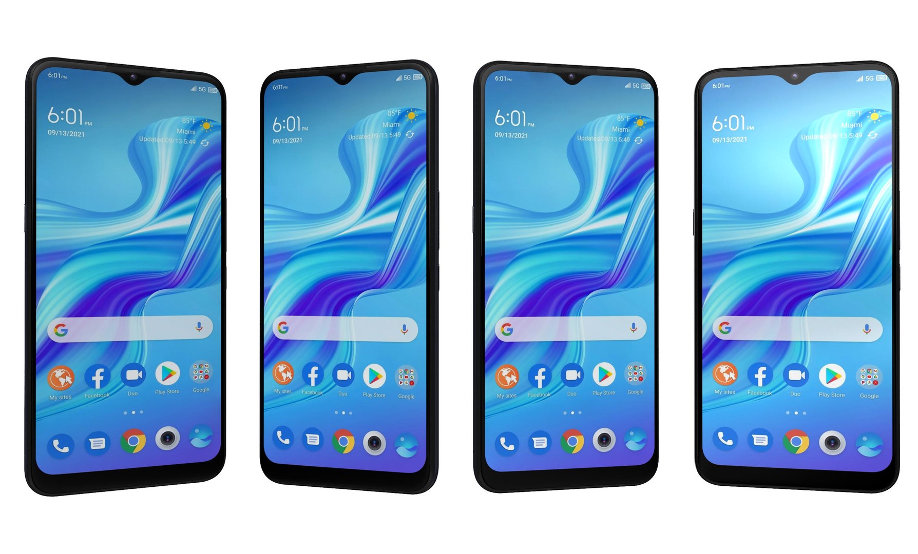 TCL 4X 5G And TCL 30v model - TurboSquid 2019112