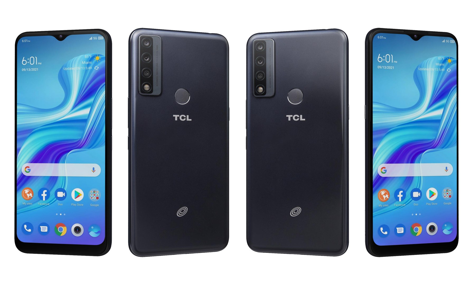 TCL 4X 5G And TCL 30v model - TurboSquid 2019112