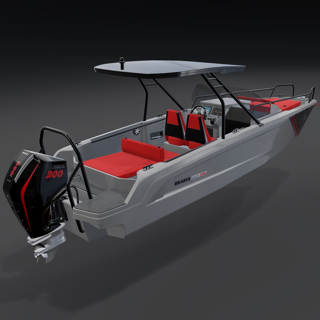 3D Model Brabus Shadow 300 Cross-Top Edition One - TurboSquid 2510922