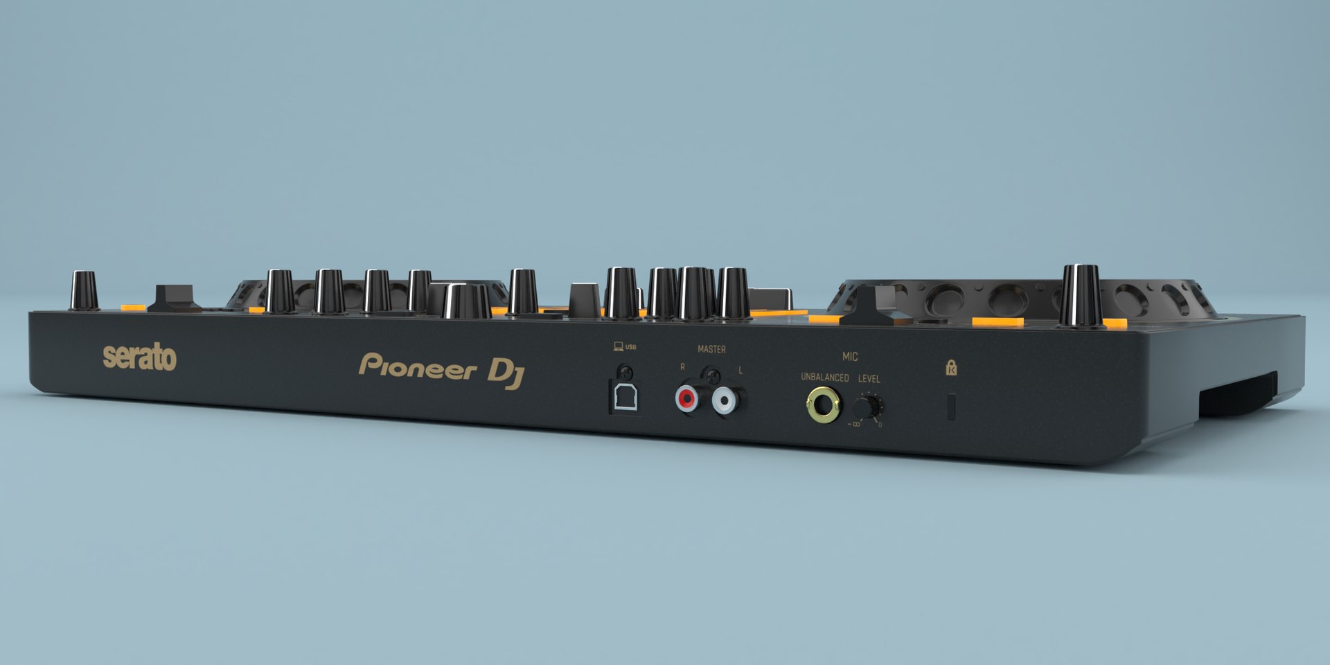 Pioneer DDJ-REV1-N DJ controller Gold 3D model - TurboSquid 1869253