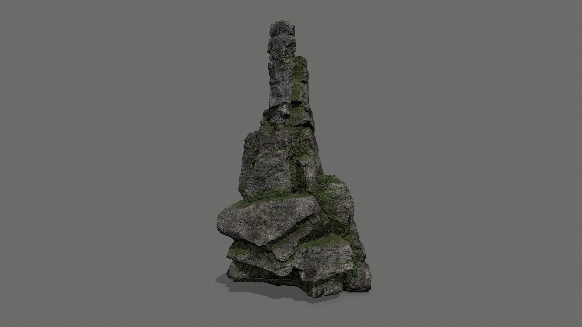 3D cliff rocks model - TurboSquid 2134541