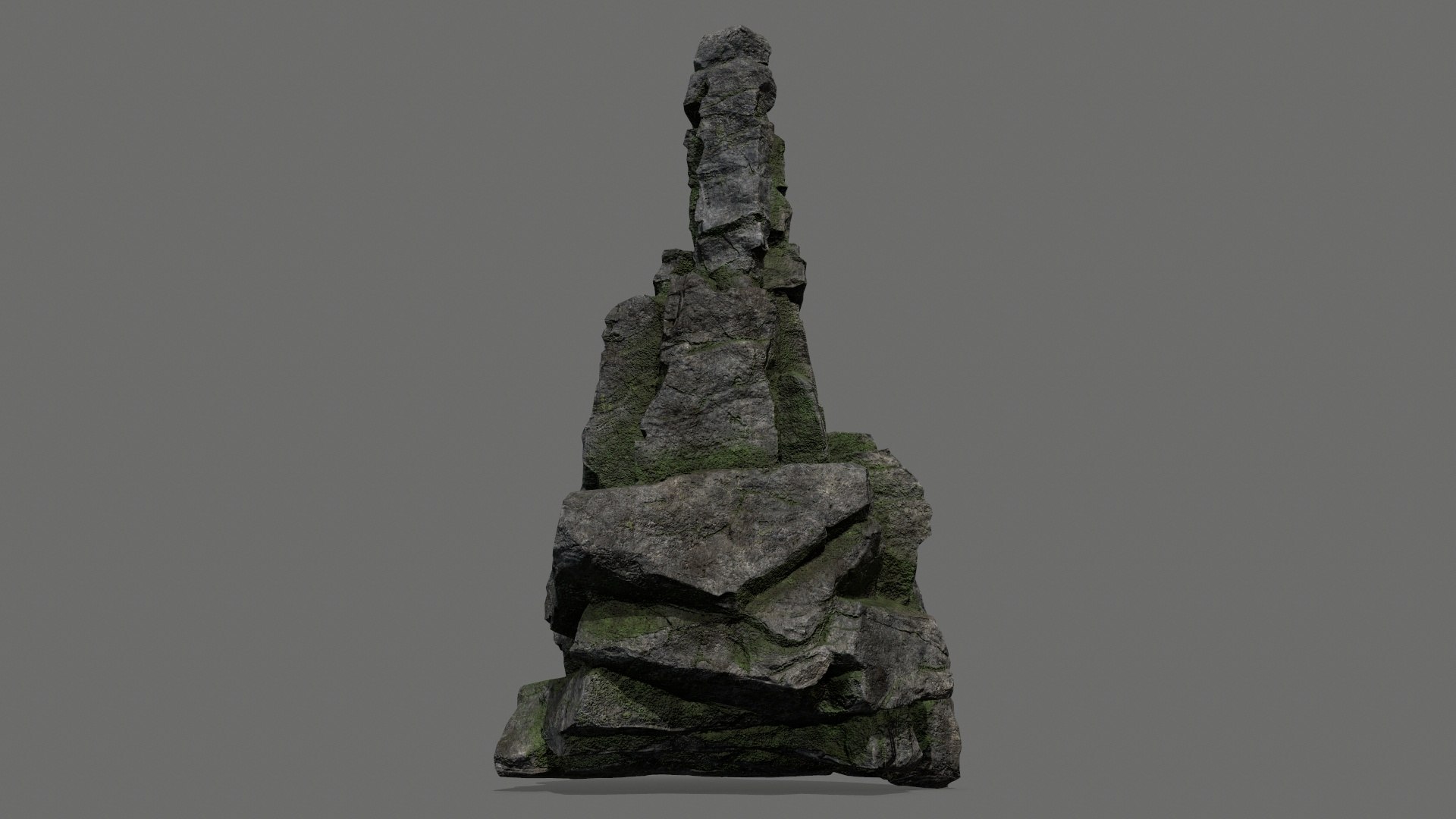 3D cliff rocks model - TurboSquid 2134541