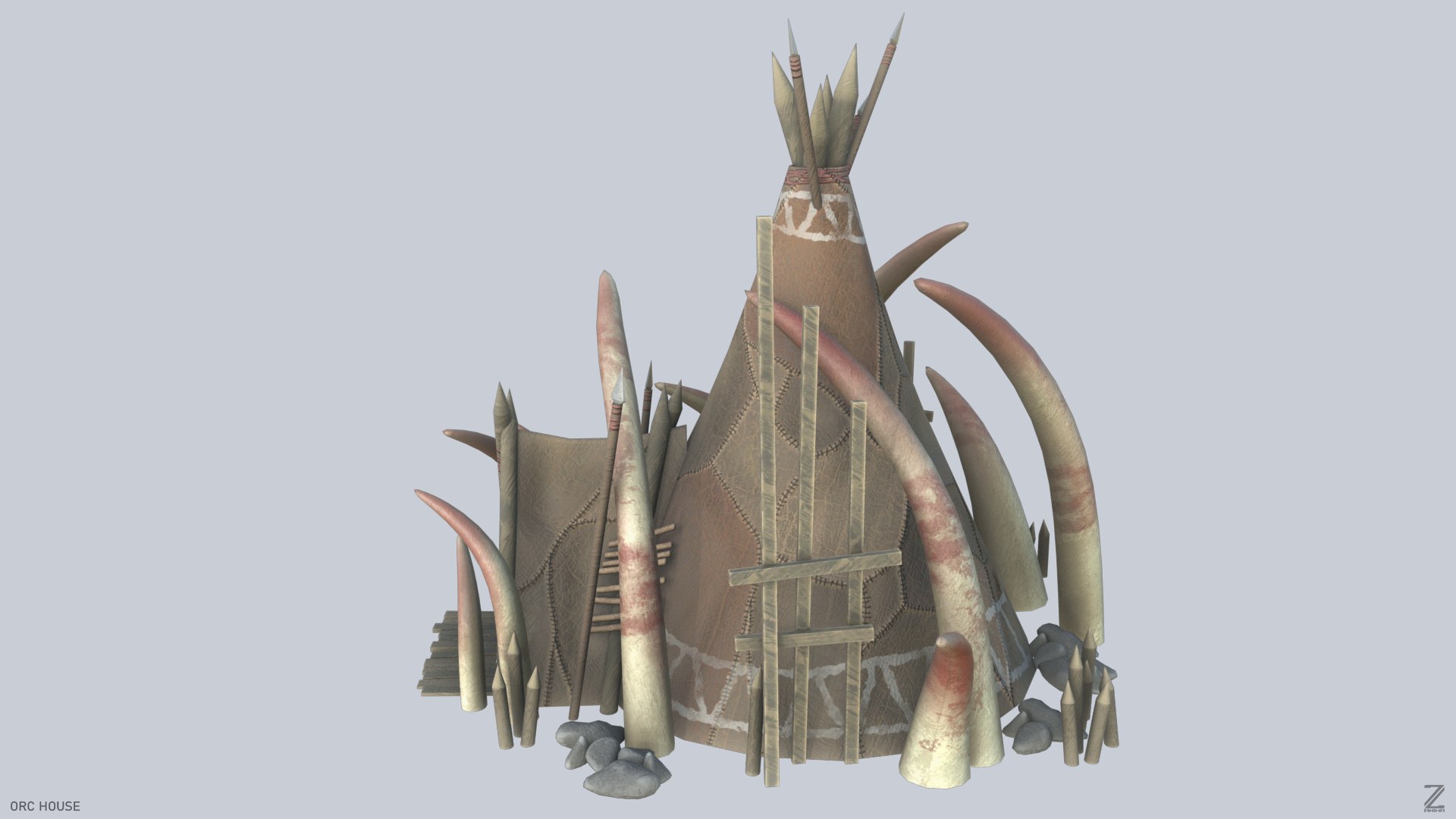 Orc House 3D - TurboSquid 2220096