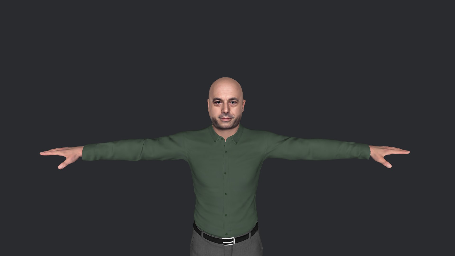 3D Joe Rogan Hyper Realistic Full Body Fully Rigged 3D Character Model ...