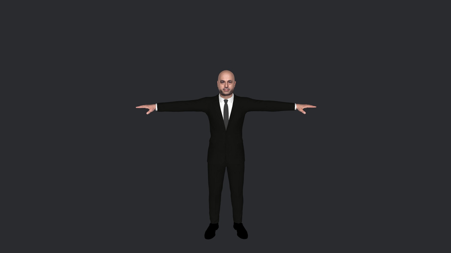 3D Joe Rogan Hyper Realistic Full Body Fully Rigged 3D Character Model ...