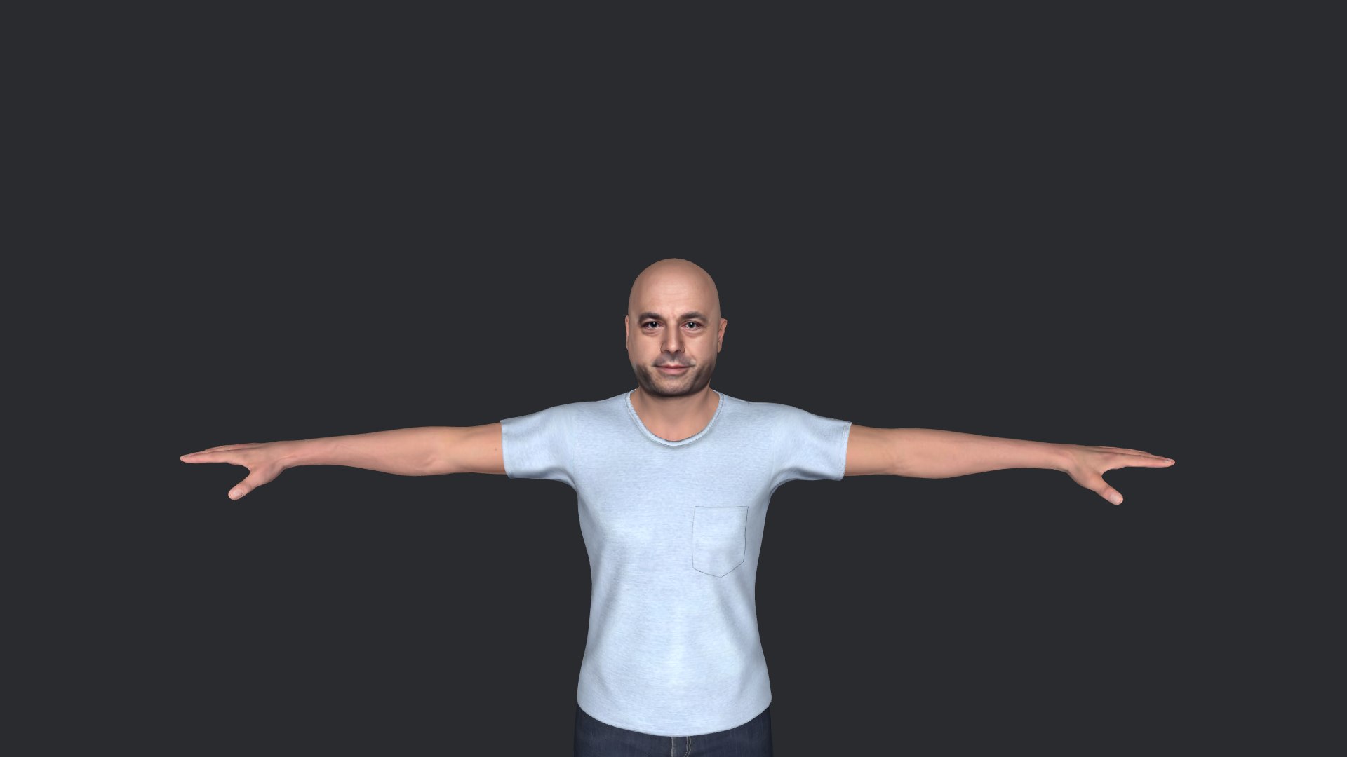 3D Joe Rogan Hyper Realistic Full Body Fully Rigged 3D Character Model ...