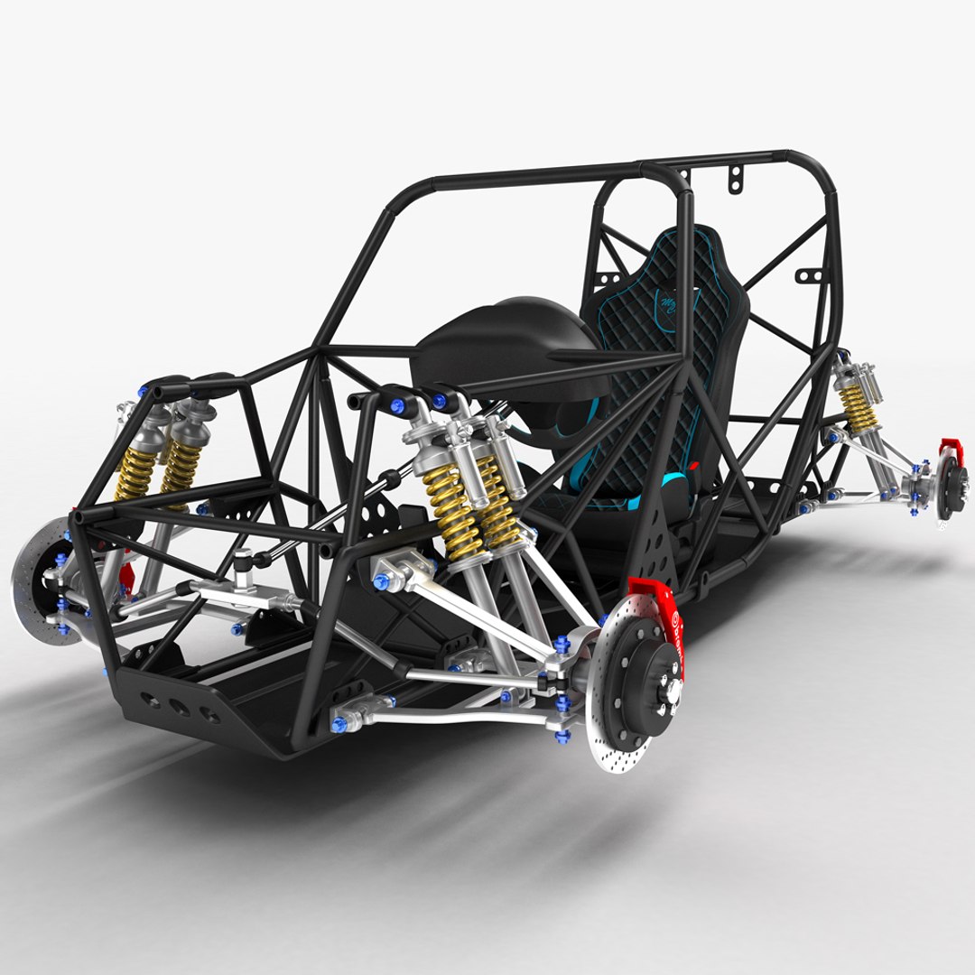 Sports Car Skeleton 3D - TurboSquid 1213632