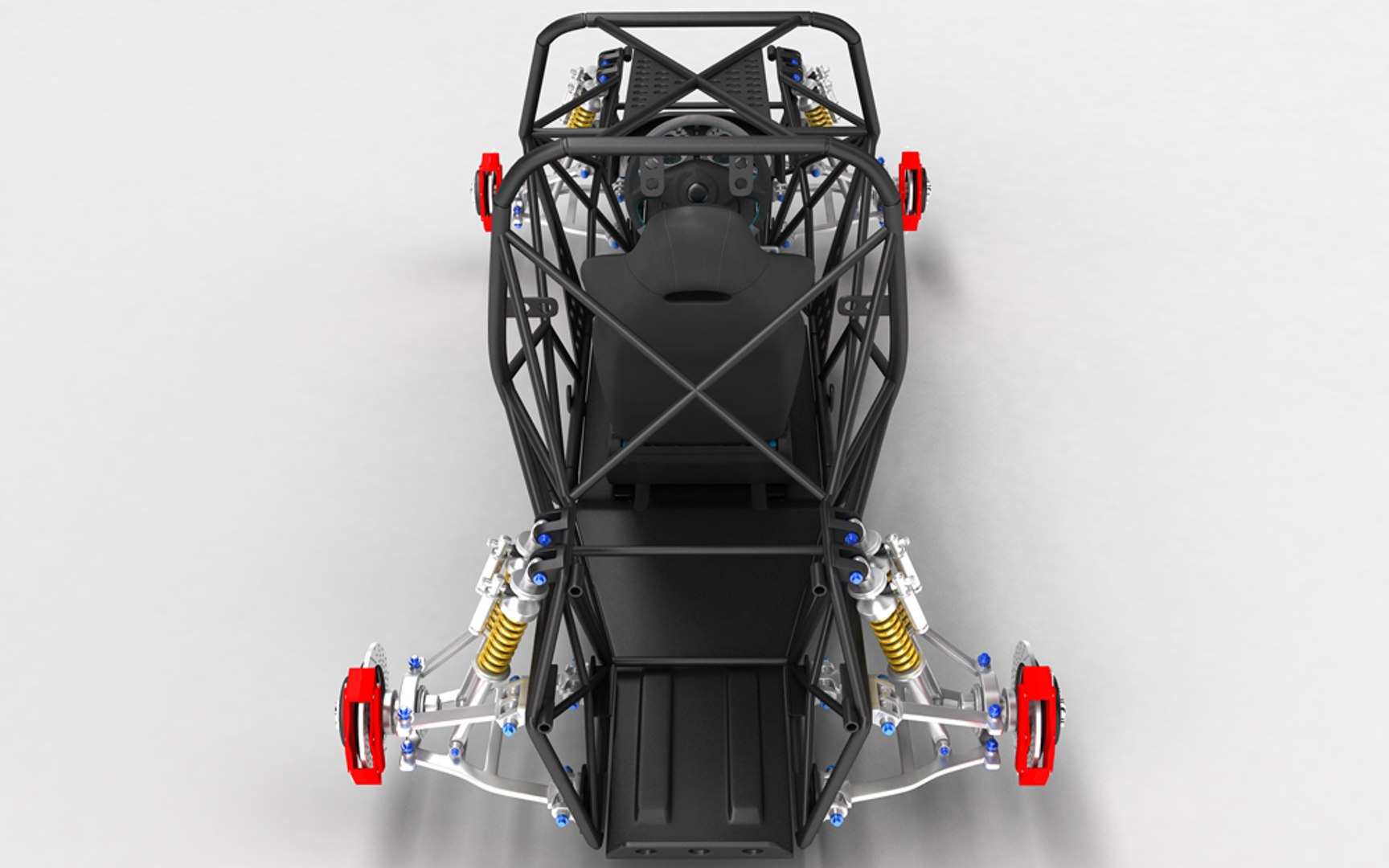 Sports Car Skeleton 3D - TurboSquid 1213632