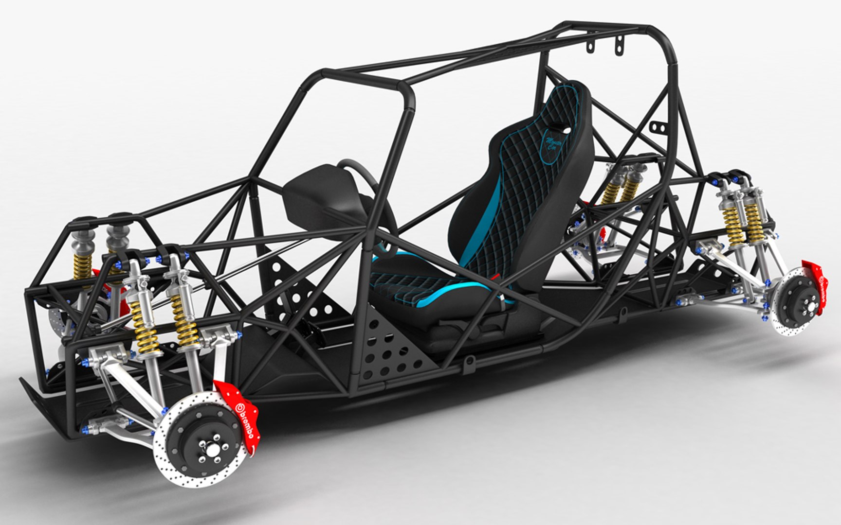 Sports Car Skeleton 3D - TurboSquid 1213632