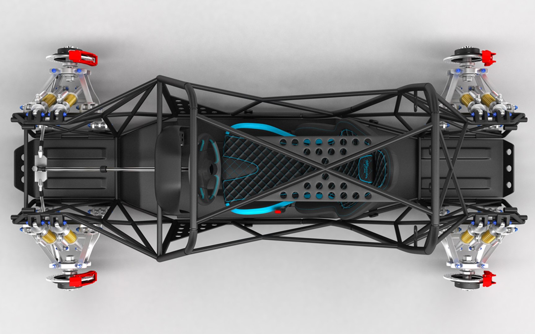 Sports Car Skeleton 3D - TurboSquid 1213632