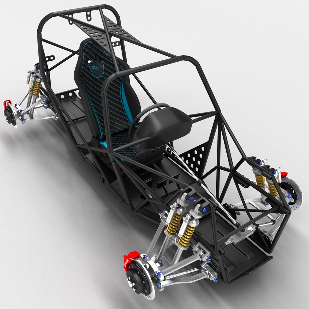Sports Car Skeleton 3D - TurboSquid 1213632