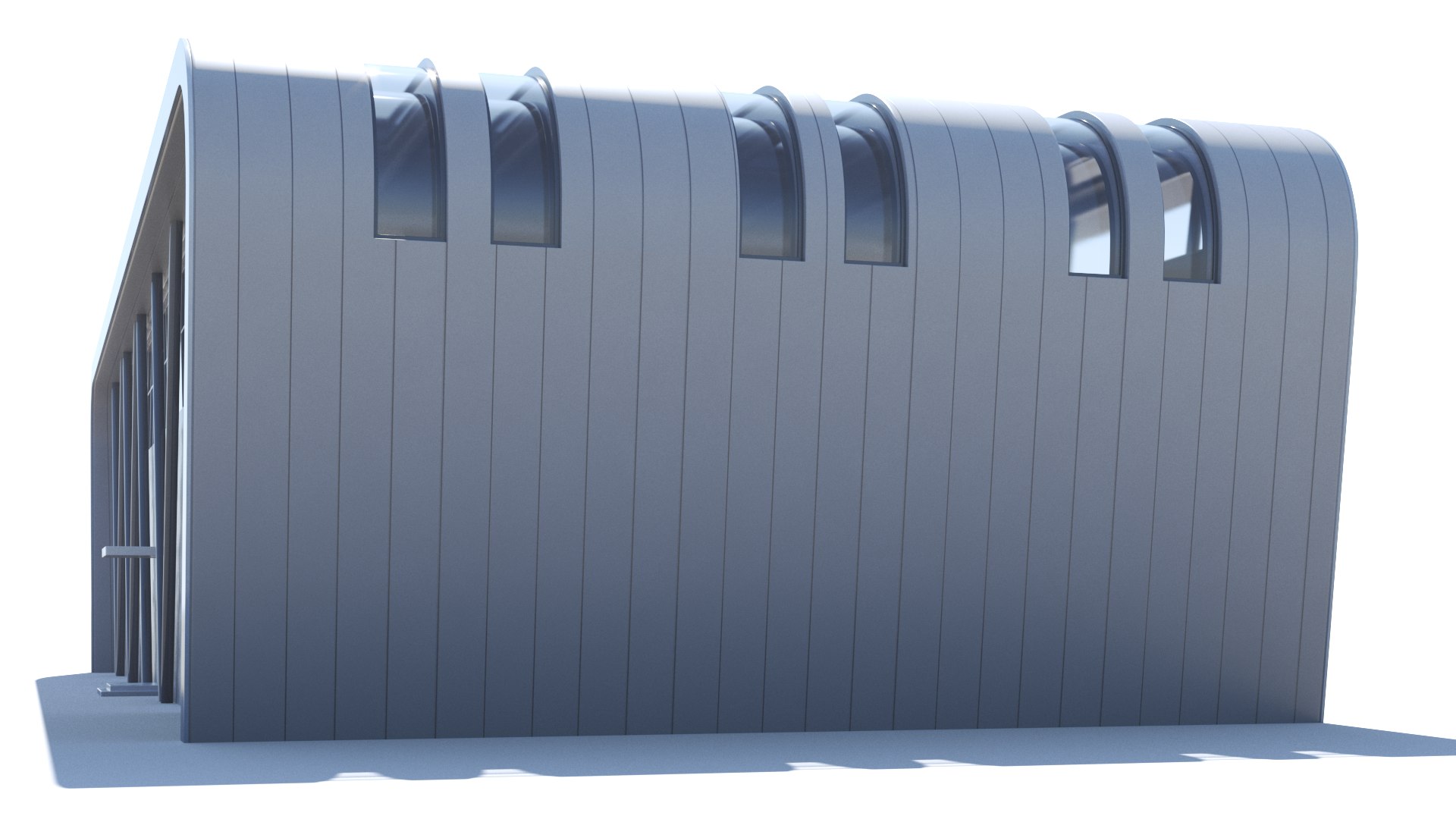 Modern Building 3D Model - TurboSquid 2116350