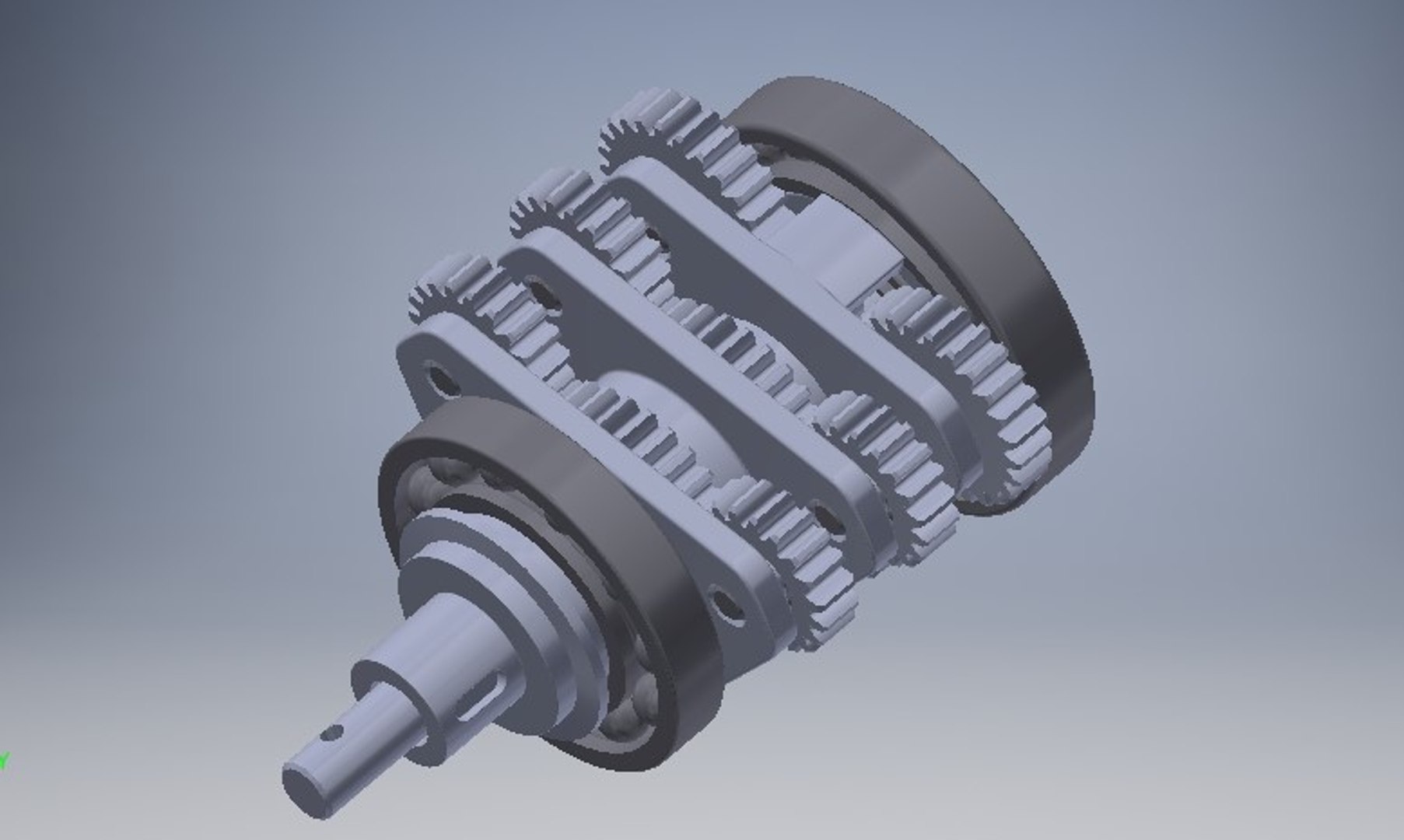 Stage Planetary Gearbox Output 3D - TurboSquid 1648451