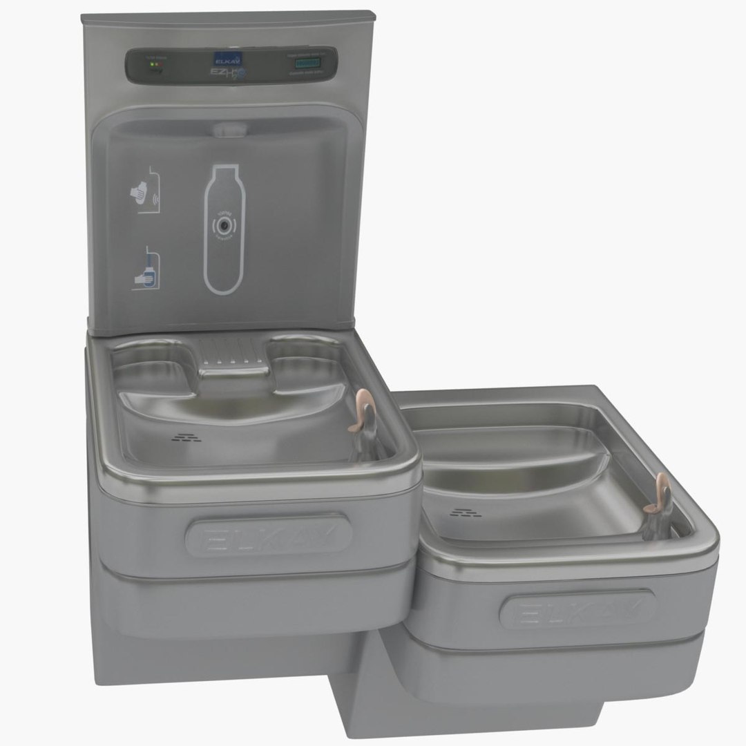 Water Fountain Model - TurboSquid 1342168