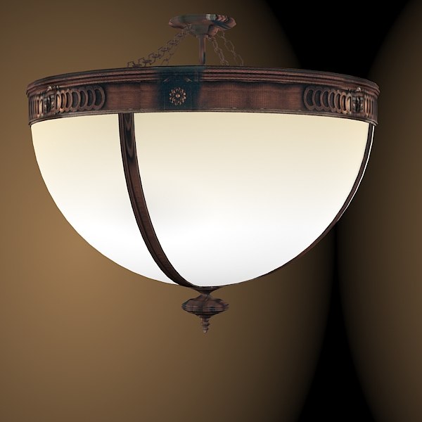 classic traditional ceiling 3d model