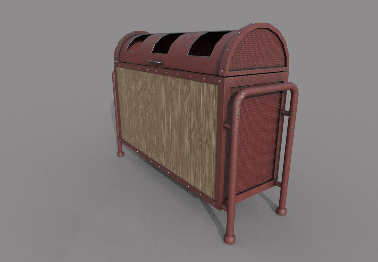 Dumpster PBR 3D Model - TurboSquid 1748843