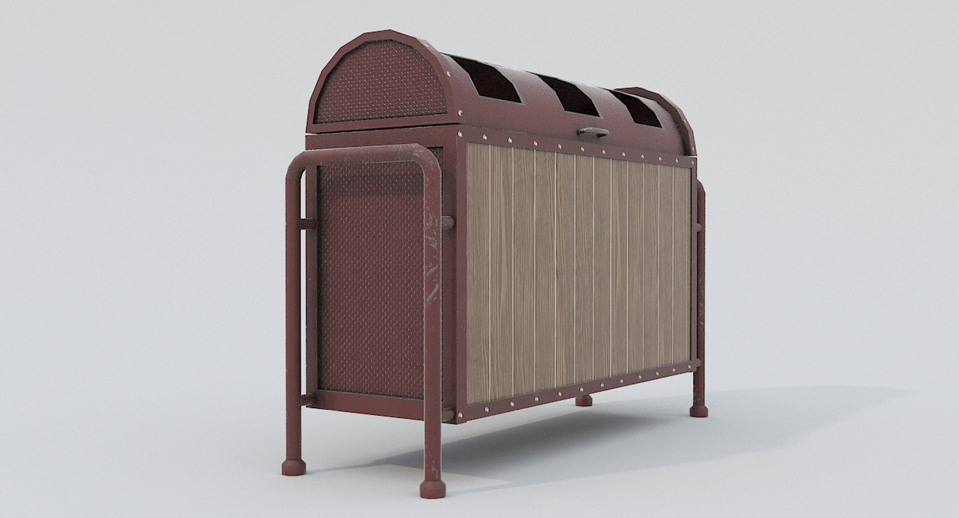 Dumpster PBR 3D Model - TurboSquid 1748843