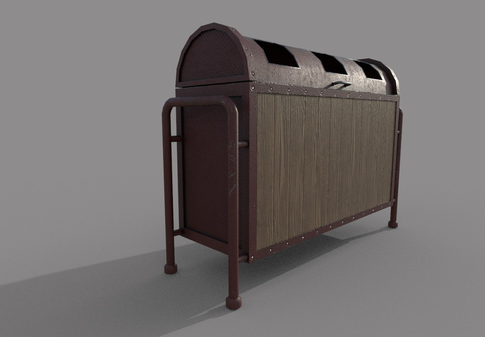 Dumpster PBR 3D Model - TurboSquid 1748843