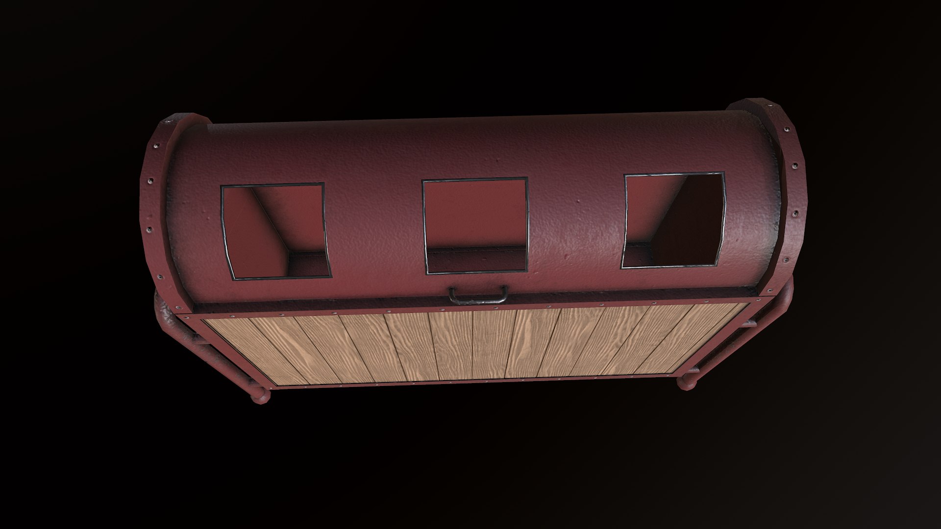 Dumpster PBR 3D Model - TurboSquid 1748843