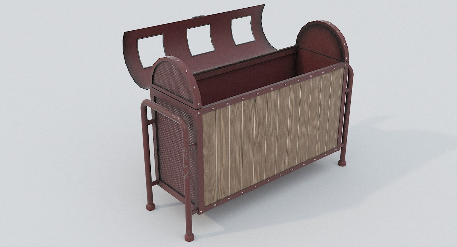 Dumpster PBR 3D Model - TurboSquid 1748843