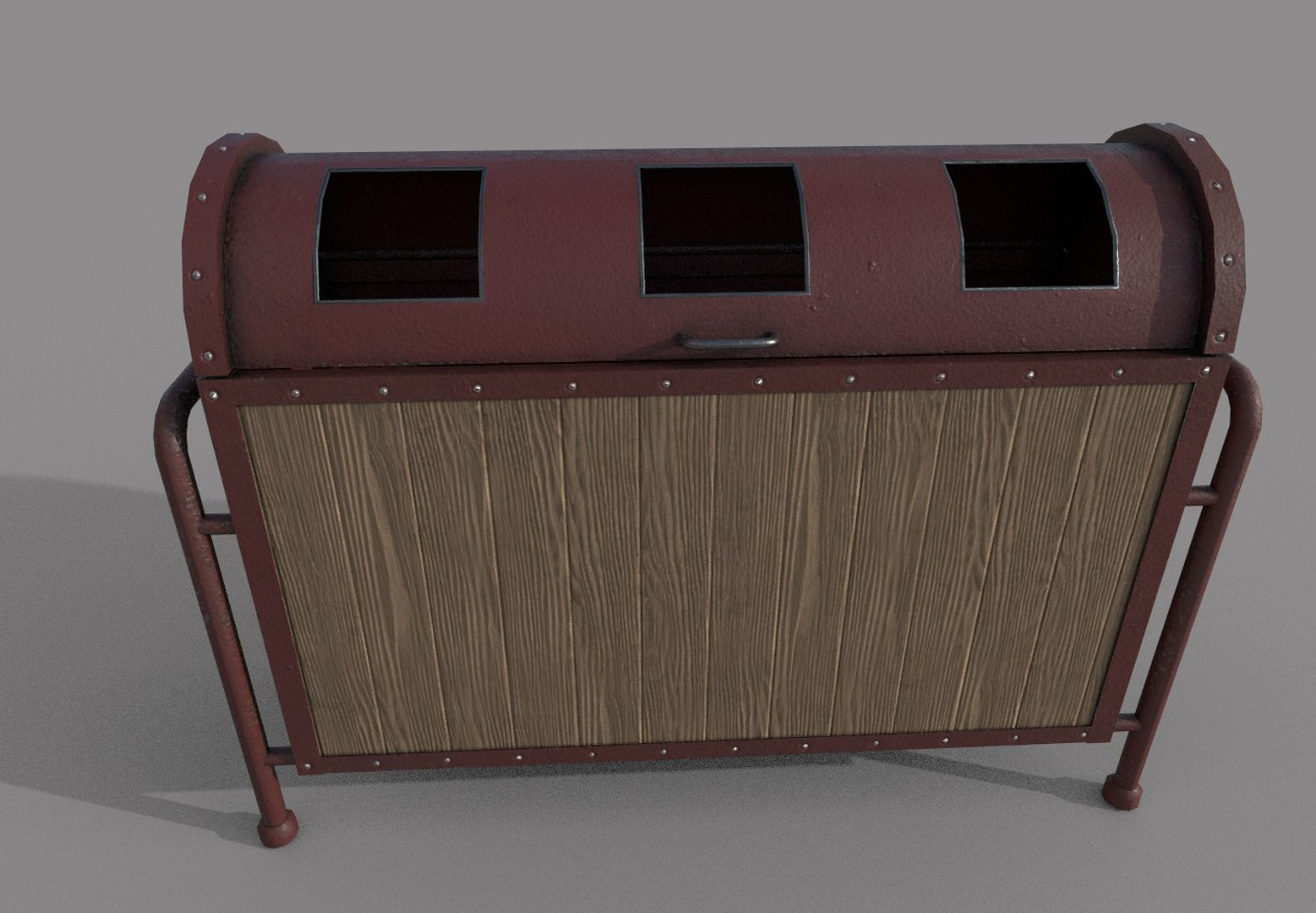 Dumpster PBR 3D Model - TurboSquid 1748843