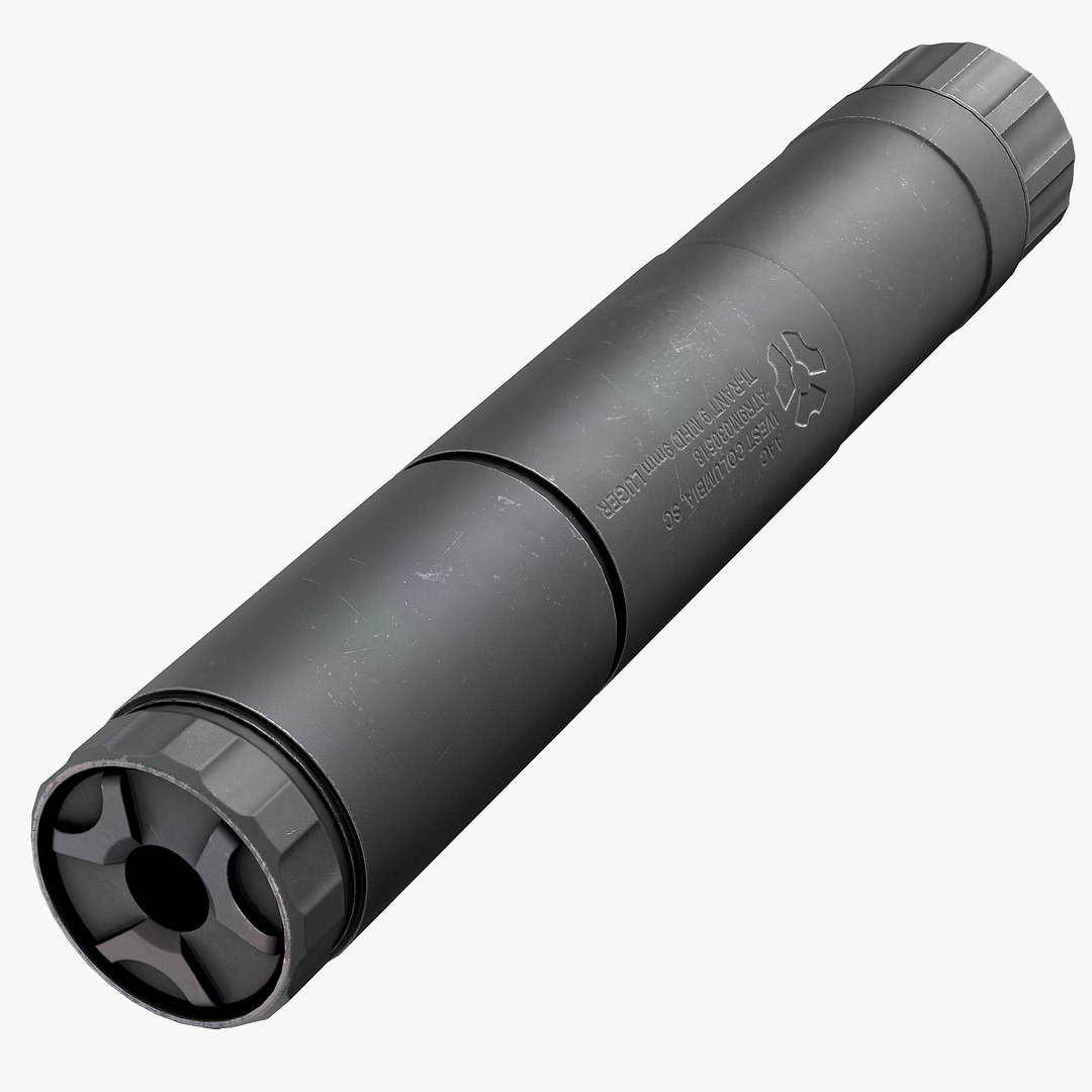 3D Suppressor AAC Ti-RANT - TurboSquid 2375053