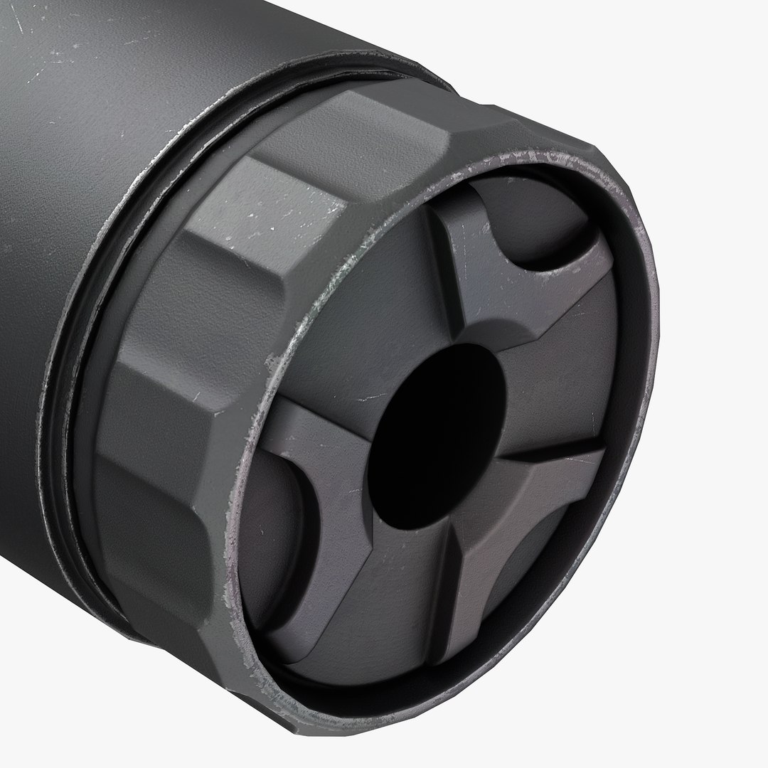 3D Suppressor AAC Ti-RANT - TurboSquid 2375053