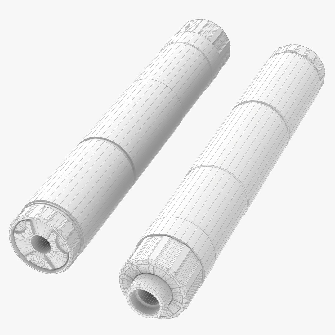 3D Suppressor AAC Ti-RANT - TurboSquid 2375053