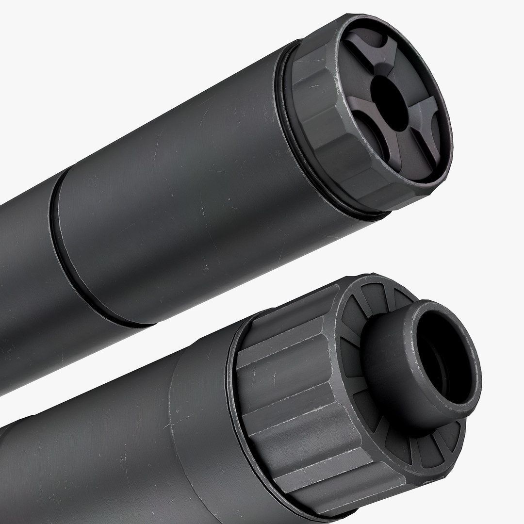 3D Suppressor AAC Ti-RANT - TurboSquid 2375053