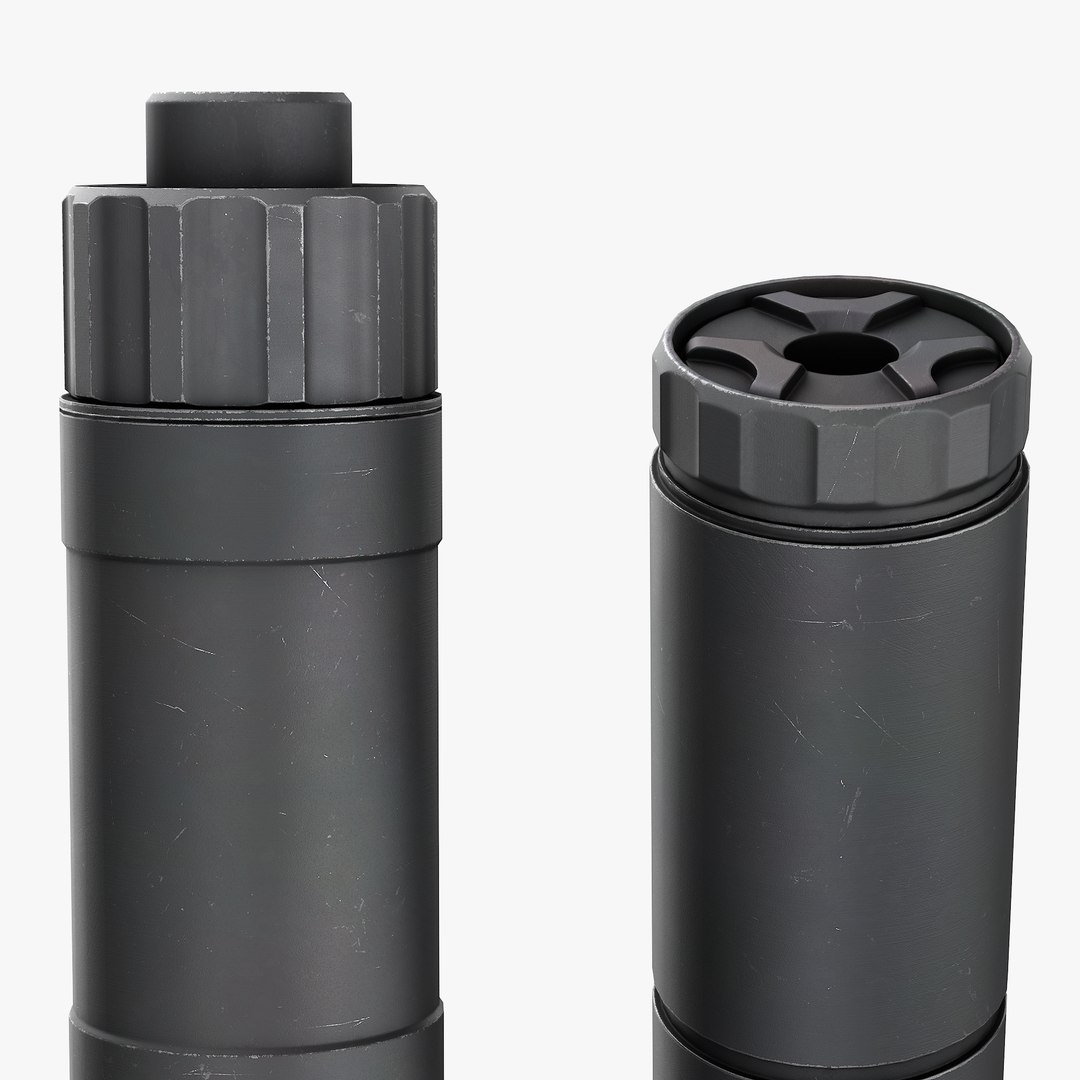 3D Suppressor AAC Ti-RANT - TurboSquid 2375053