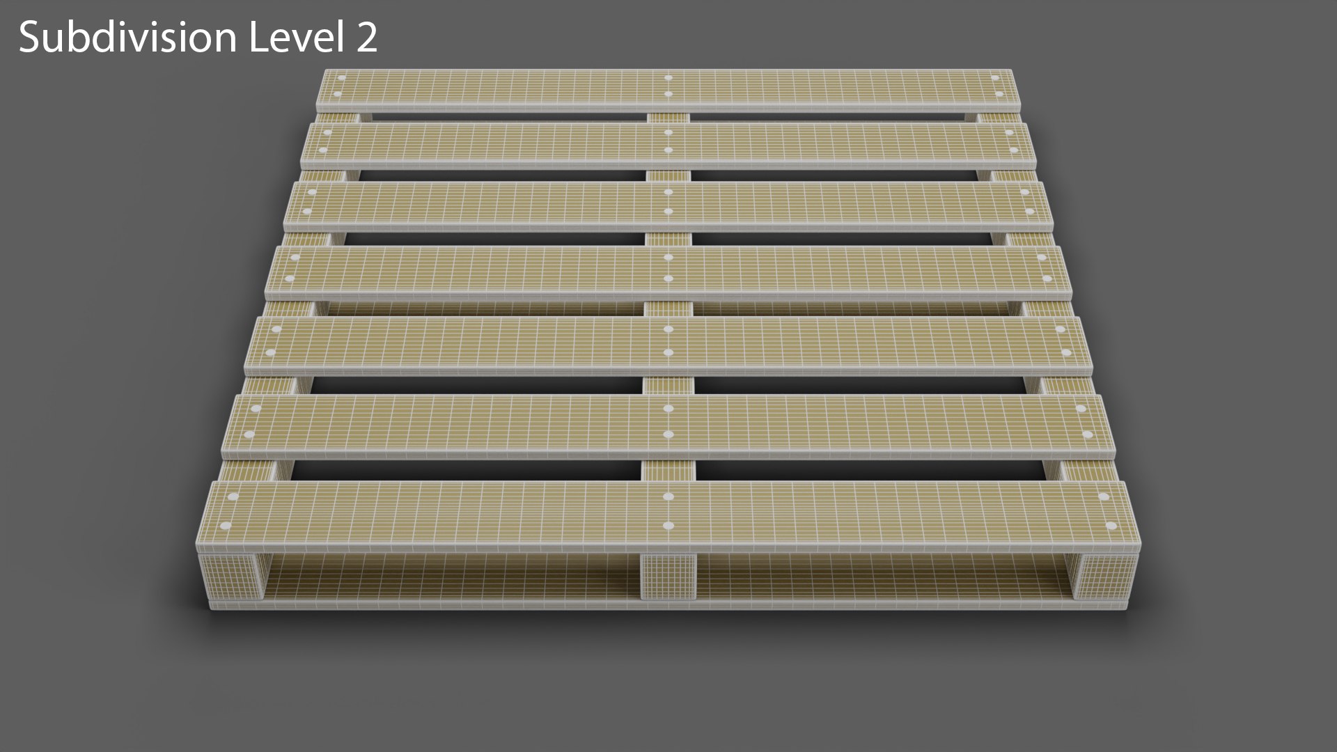 Wooden Pallet 3D model - TurboSquid 2066375