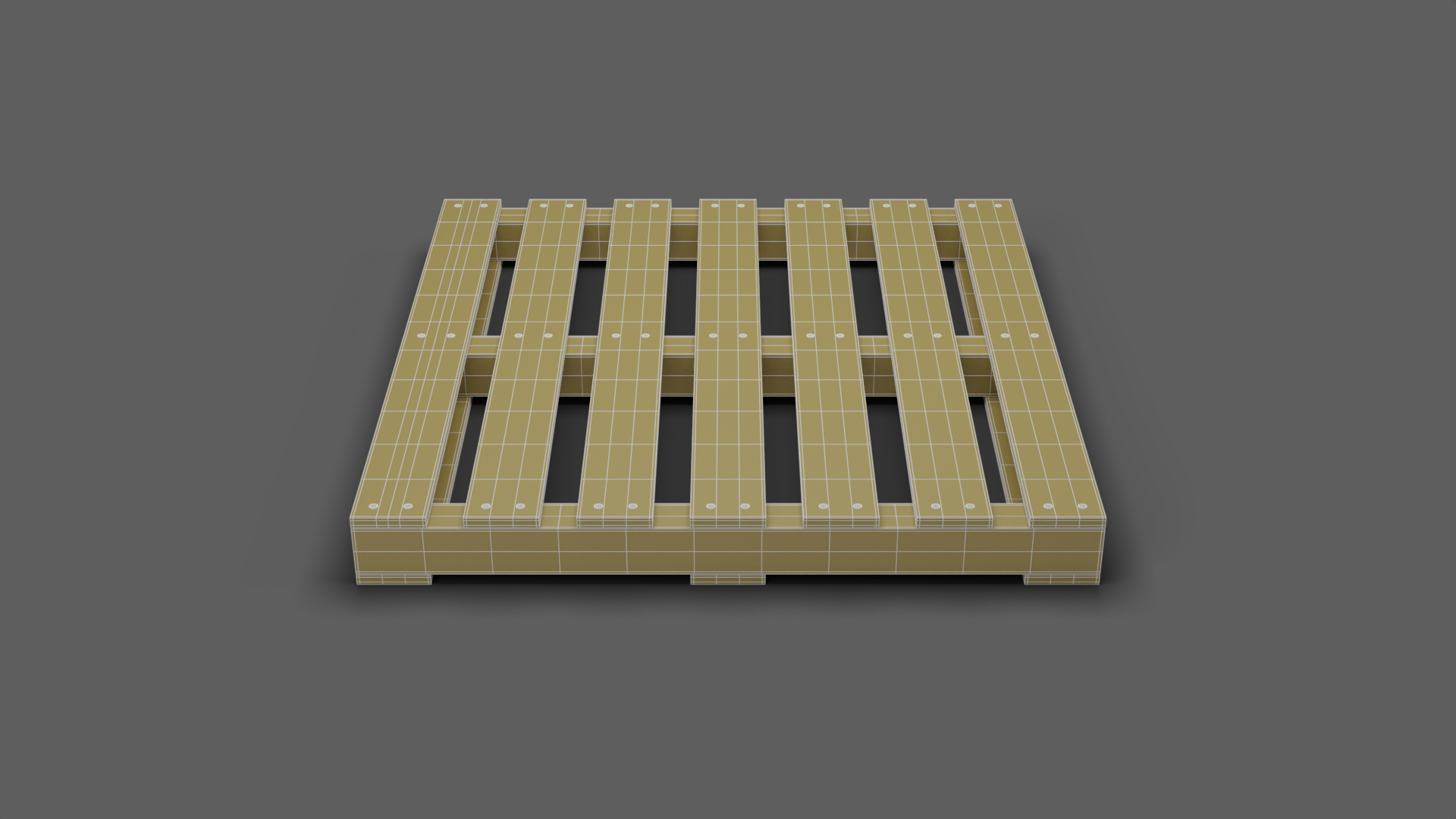 Wooden Pallet 3D model - TurboSquid 2066375