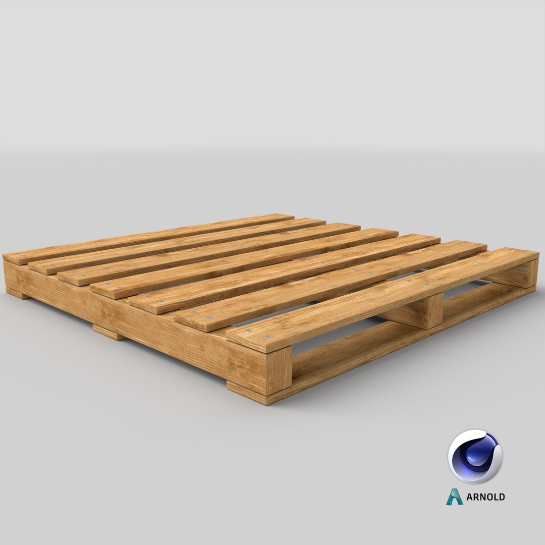 Wooden Pallet 3D model - TurboSquid 2066375