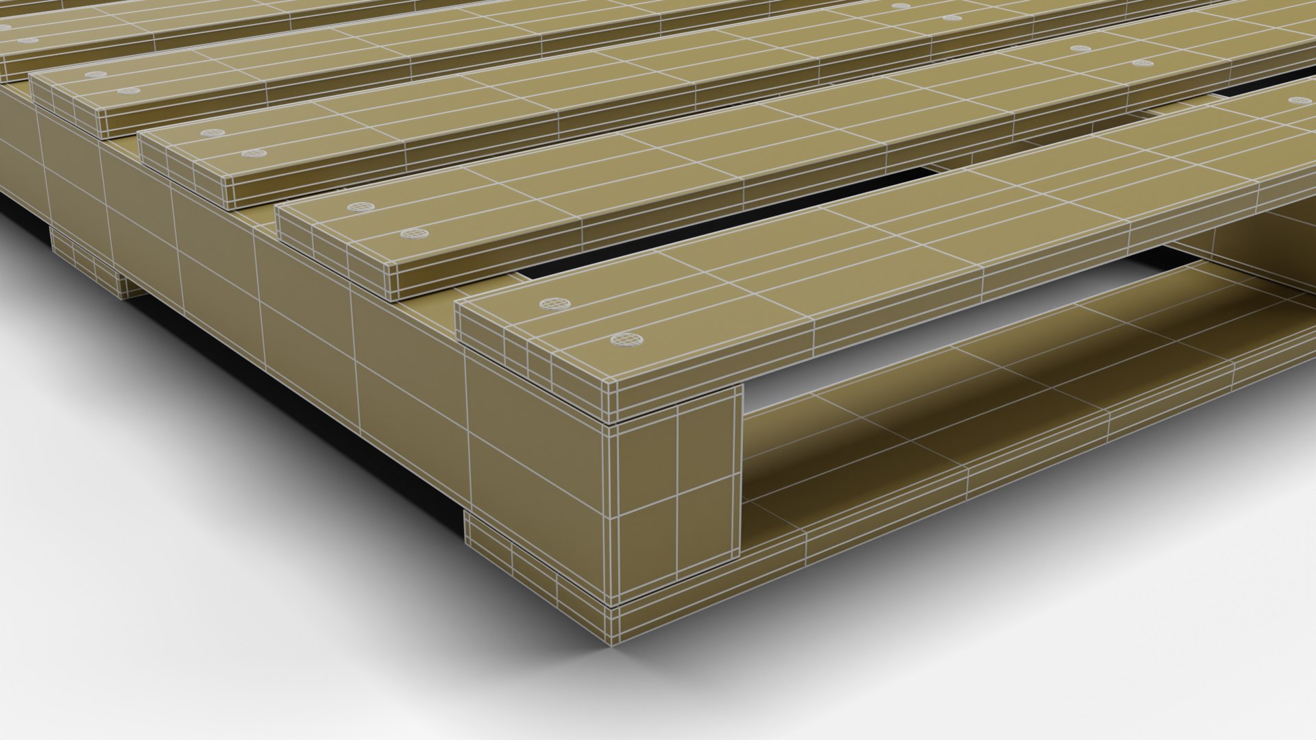 Wooden Pallet 3D Model - TurboSquid 2066375