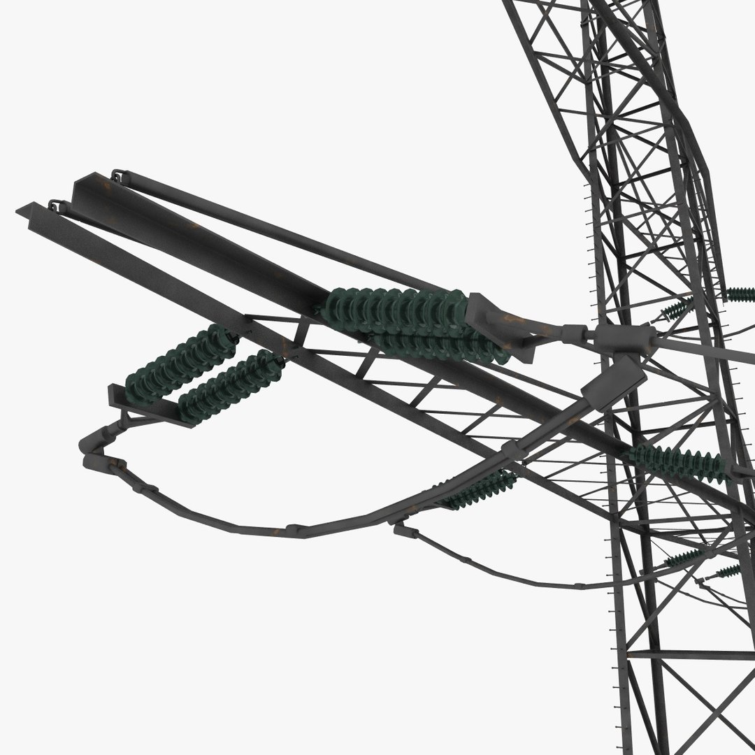 3d Components Switch Yard Sub-station Model