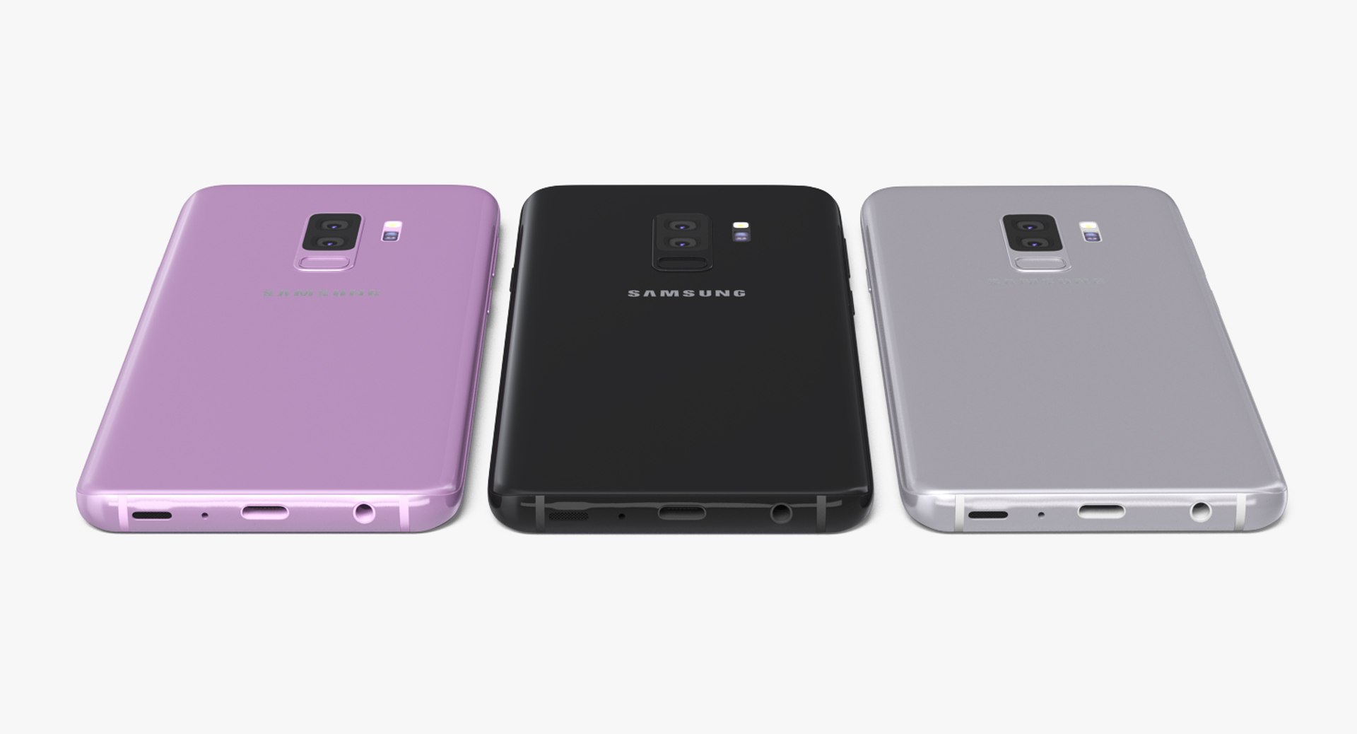 Samsung Galaxy S9 Set Design 3D Model - TurboSquid 1275406