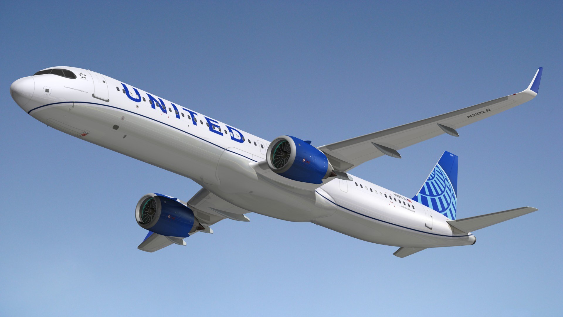 Airbus A321 XLR United Airlines Model - TurboSquid 2161802