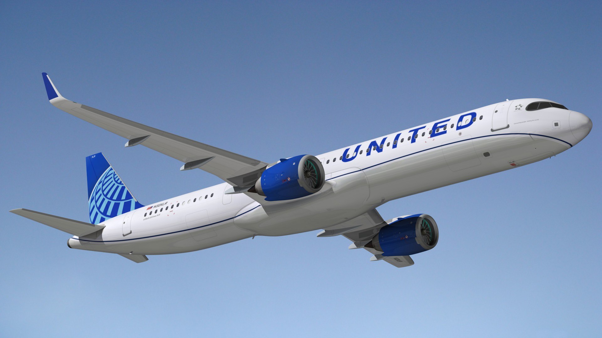 Airbus A321 XLR United Airlines Model - TurboSquid 2161802