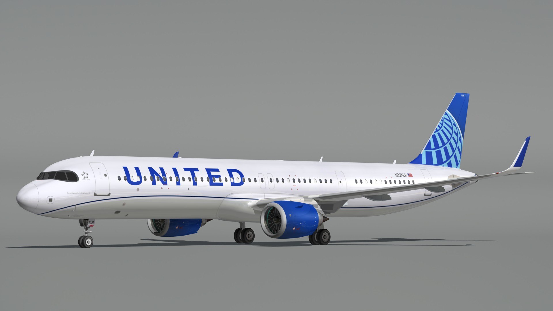 Airbus A321 XLR United Airlines Model - TurboSquid 2161802