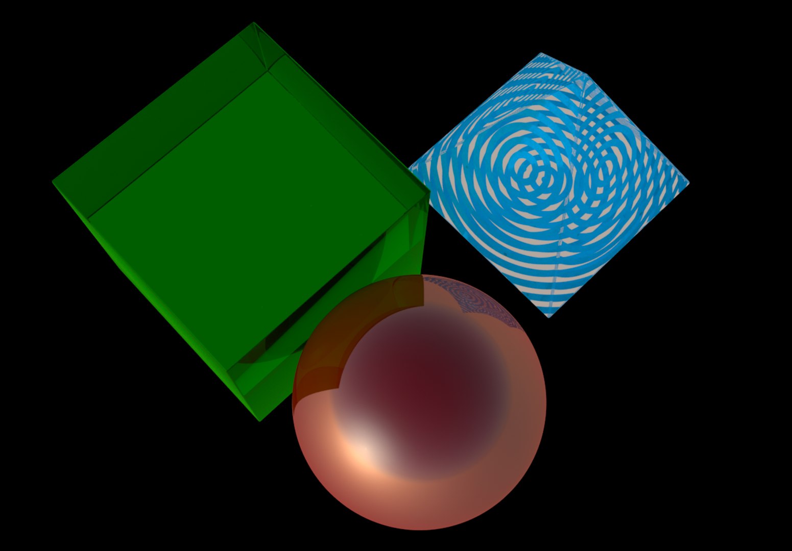 Square Sphere Pyramid Model - TurboSquid 1362878