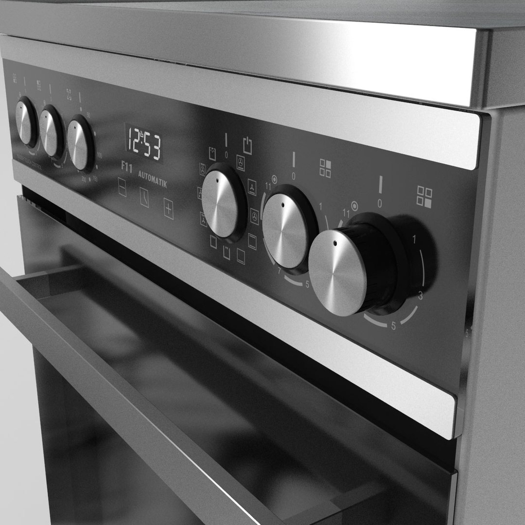 3d Model Electric Stove