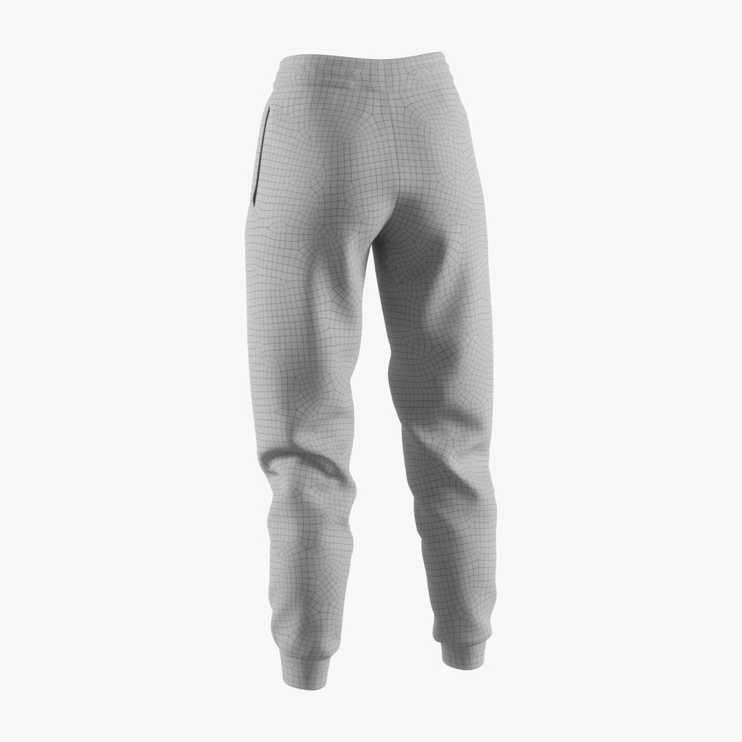 Joggers Female 3D Model - TurboSquid 1786741