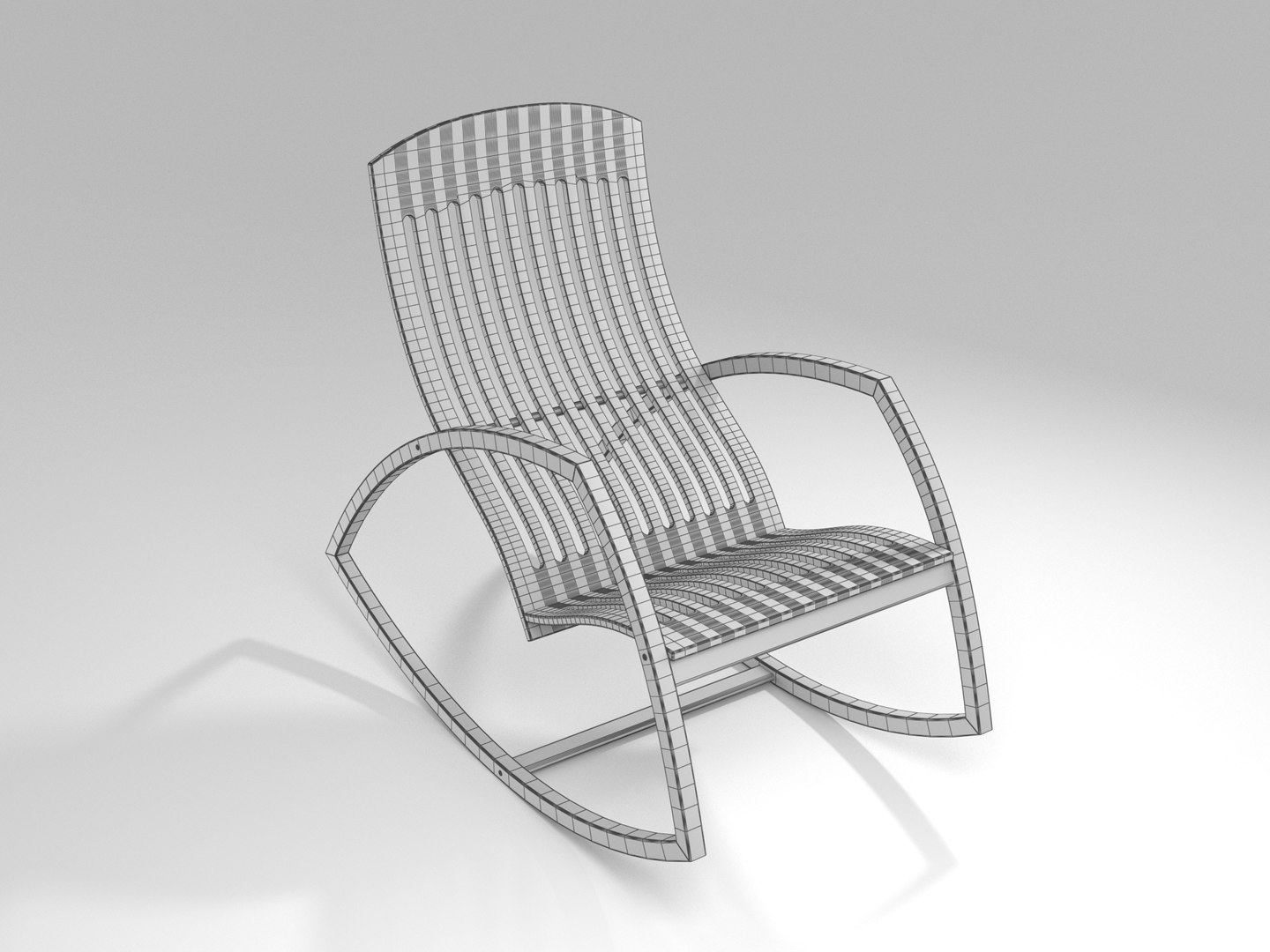 3D Model Rocking Chair MAX 2021 - TurboSquid 2218352