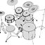 Mapex Drum Kit 3d Model
