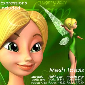 3D Fairy Models | TurboSquid