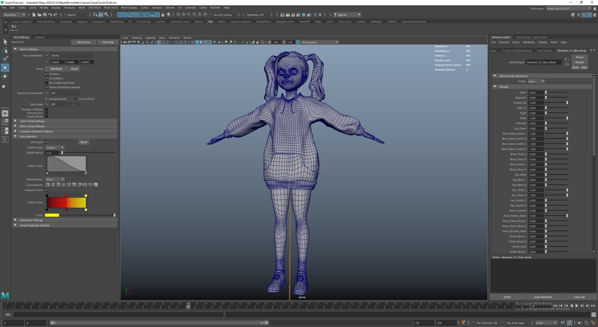 3D Game Stylized Cartoon Girl 3d Model Model - TurboSquid 2190966