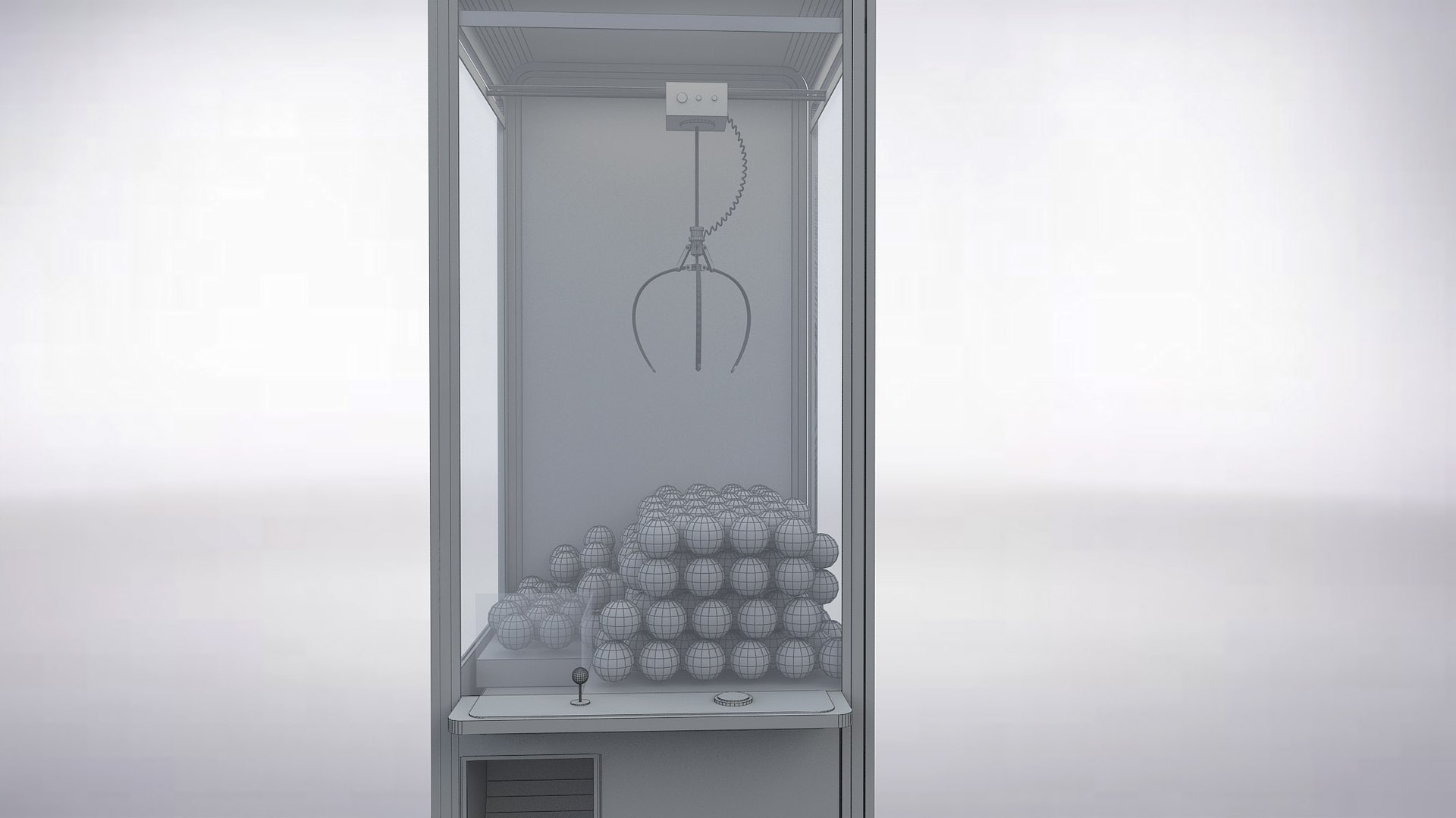 Claw Machine For Events Exhibition And Carnival Roadshow 3D Model 3D ...