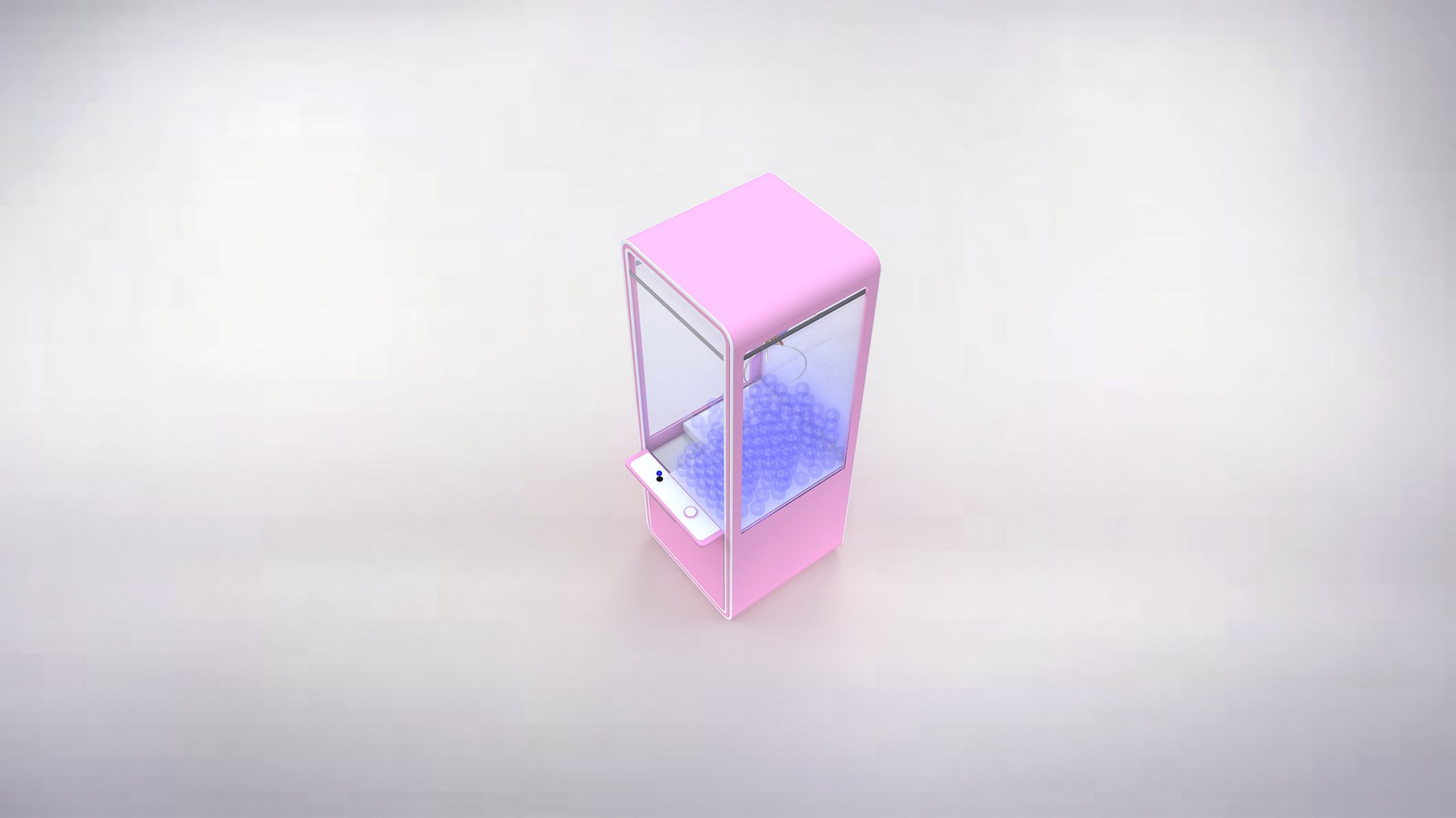 Claw Machine For Events Exhibition And Carnival Roadshow 3D Model 3D ...