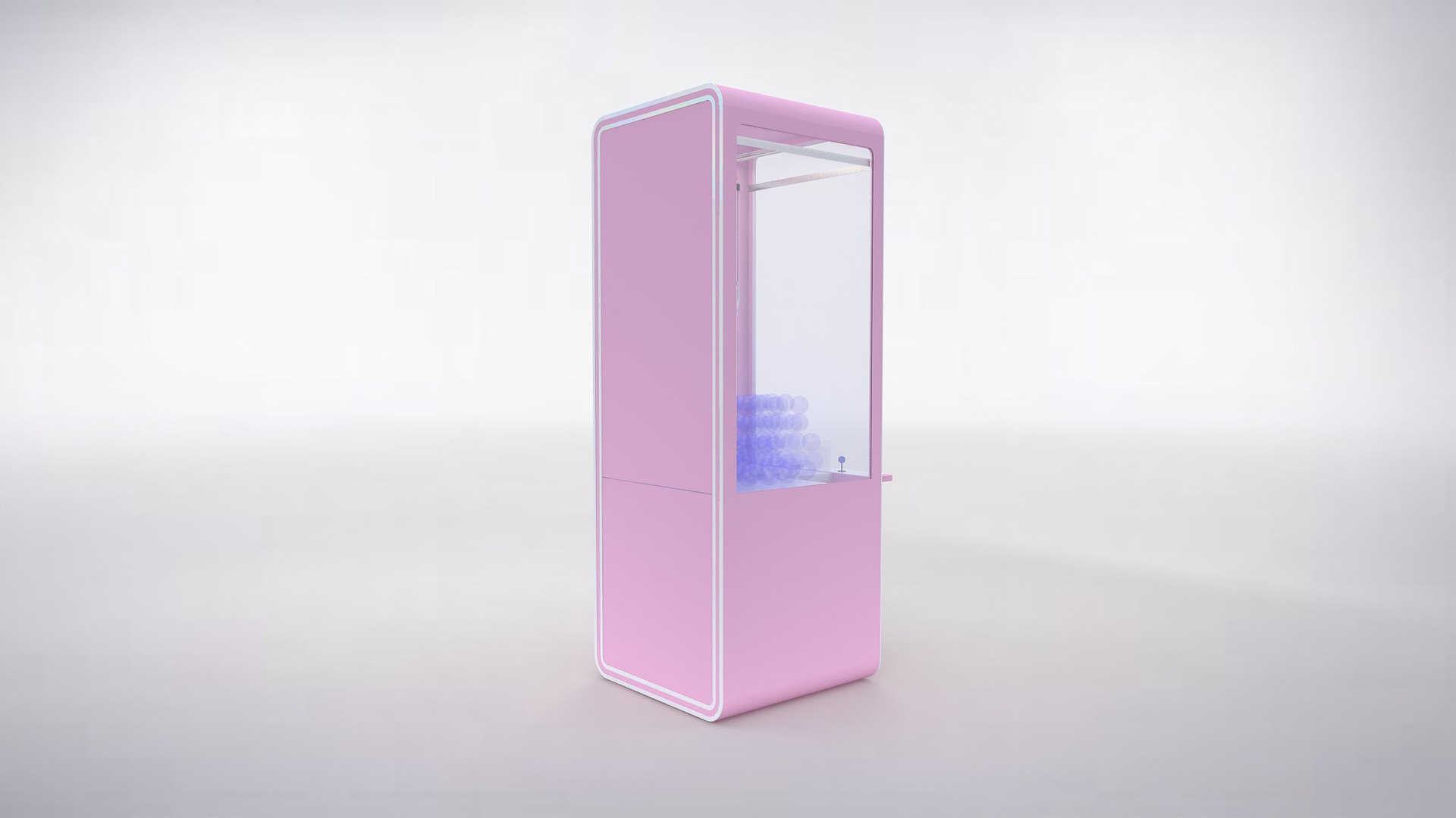 Claw Machine For Events Exhibition And Carnival Roadshow 3D Model 3D ...