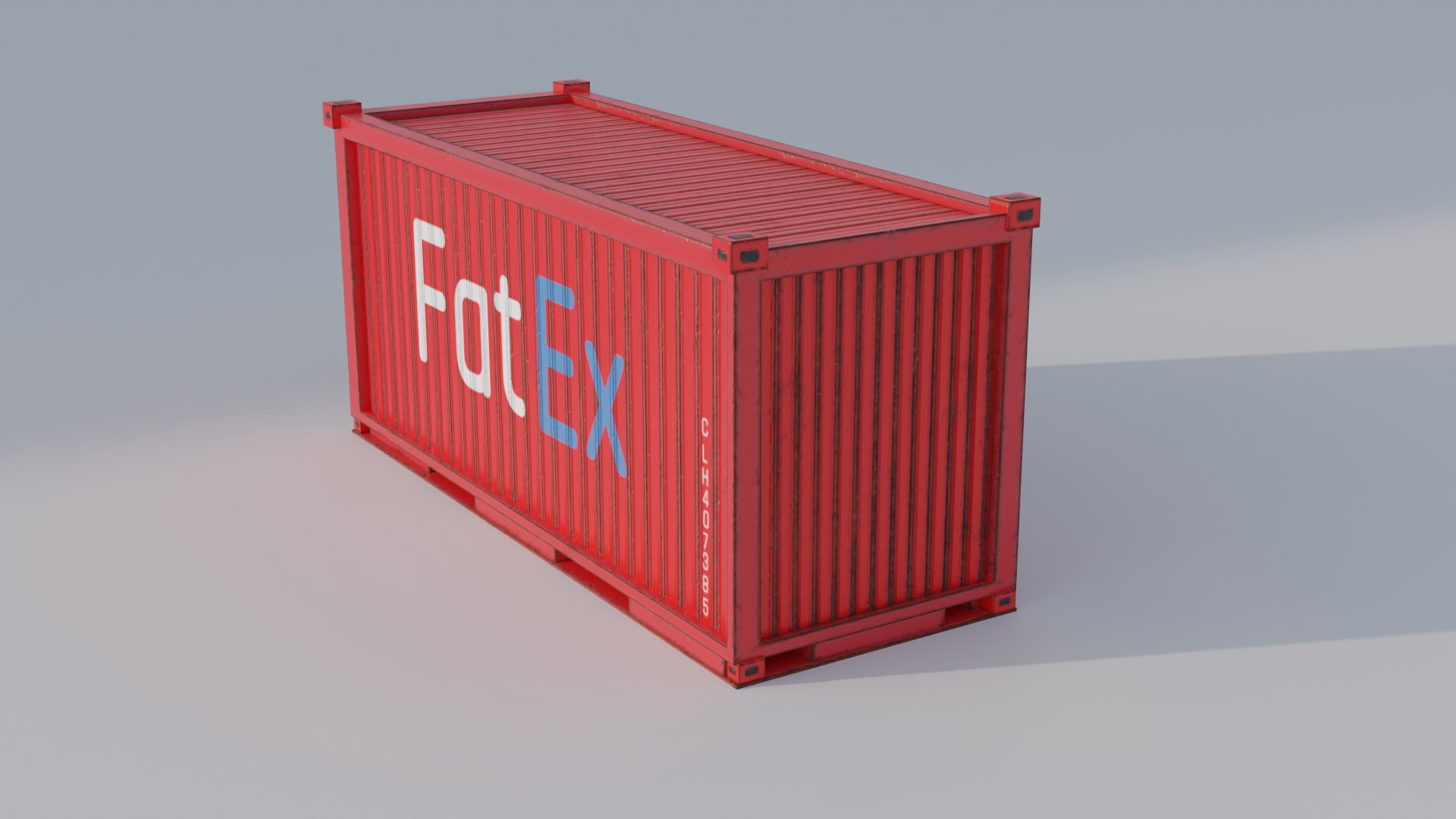 3D Cargo Container 3D Model Model - TurboSquid 1989897
